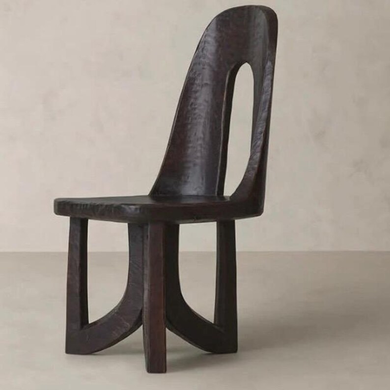 Exquisite Pacific Islander Chair. Sculptural Tongan Samoan Hawaiian ...