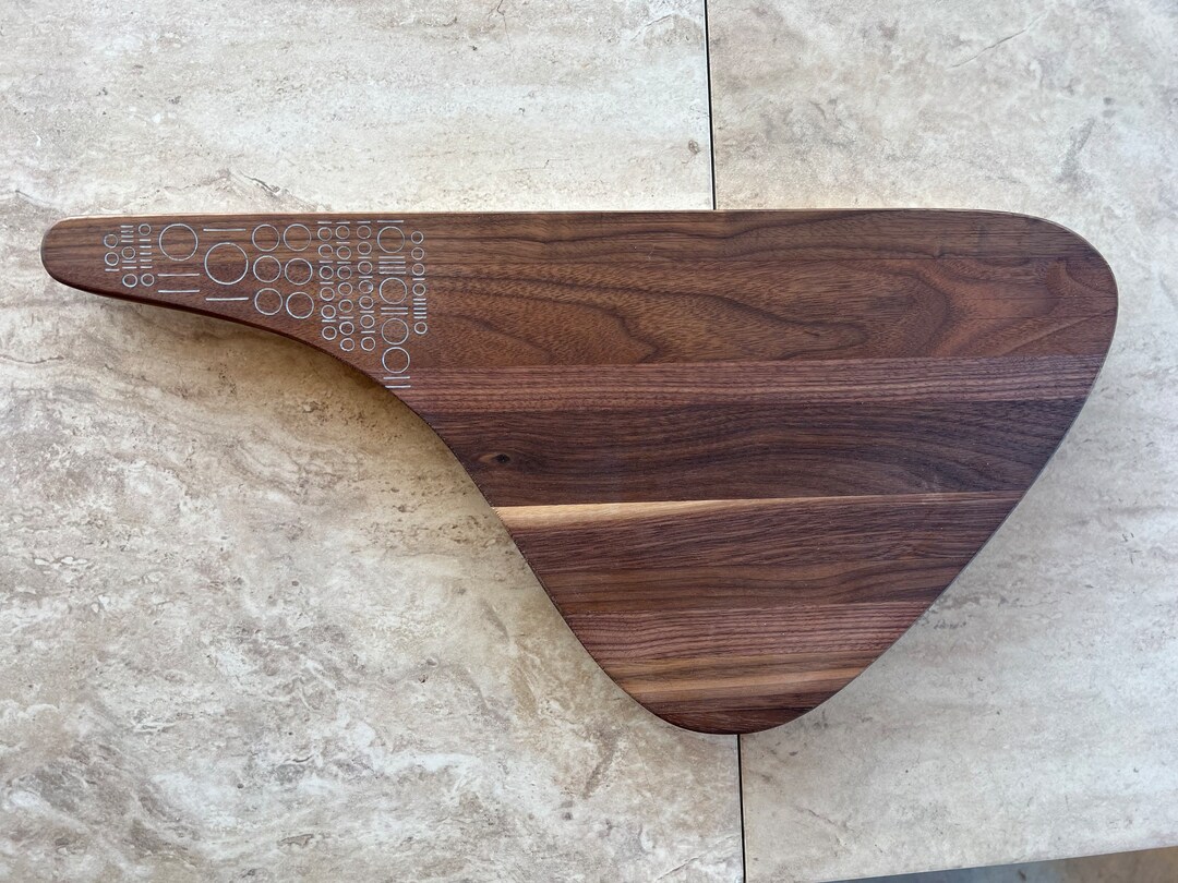 Wood Cutting Board, Non-binary, Walnut Cutting Board, Mid Century ...