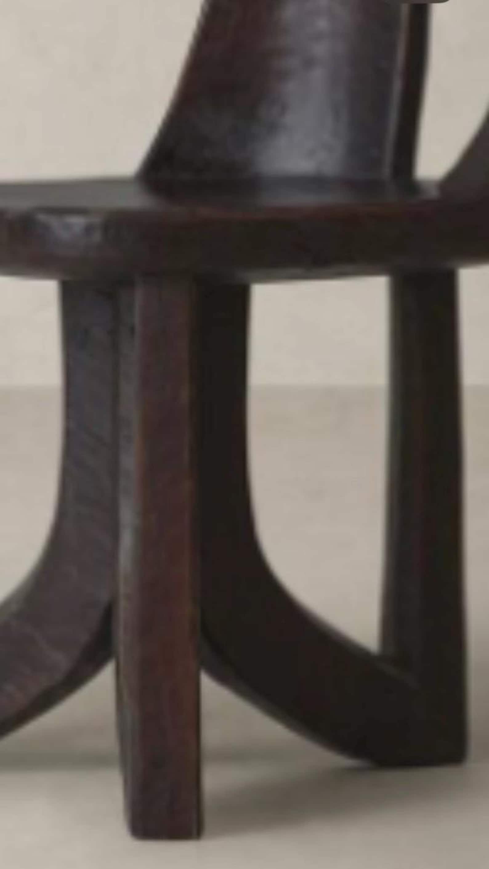 Exquisite Pacific Islander Chair. Sculptural Tongan Samoan Hawaiian ...