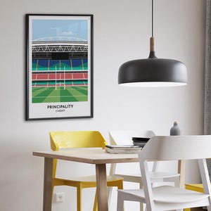 Wales Rugby Gifts, Principality Stadium Art Print, Best Gifts for Men ...