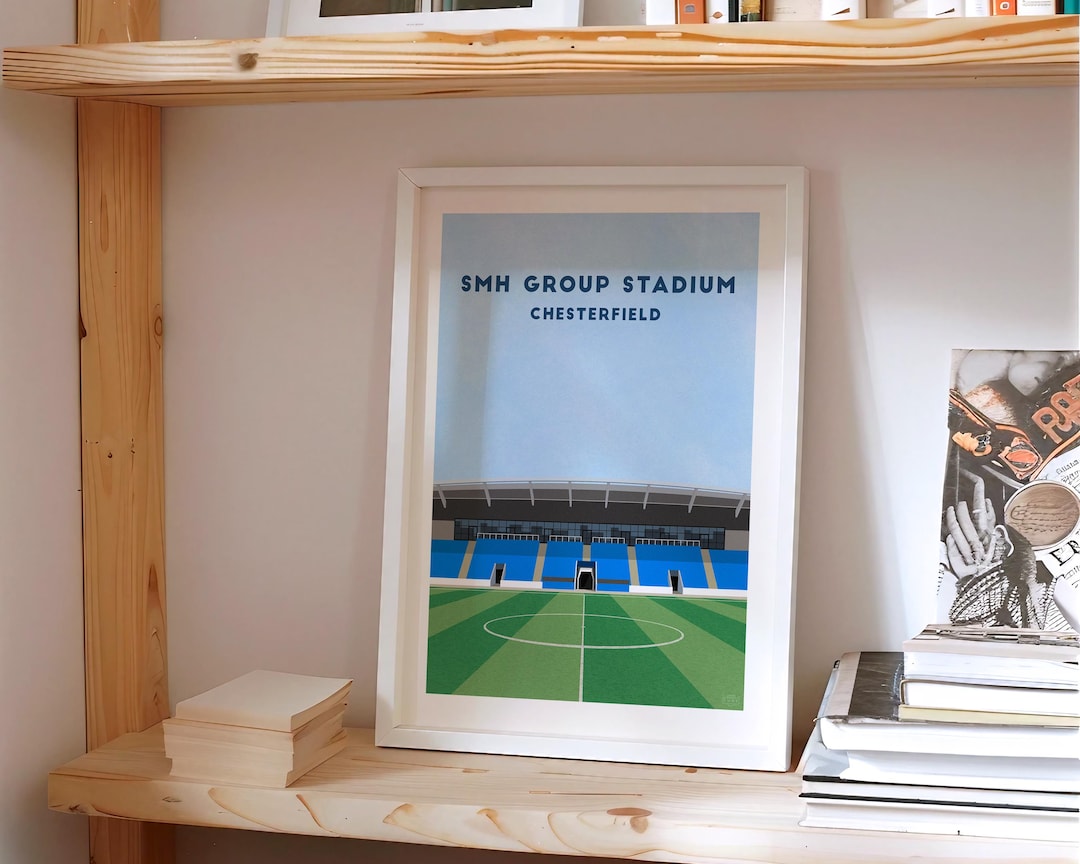 Chesterfield SMH Group Football Stadium Print — Contemporary Wall Art ...
