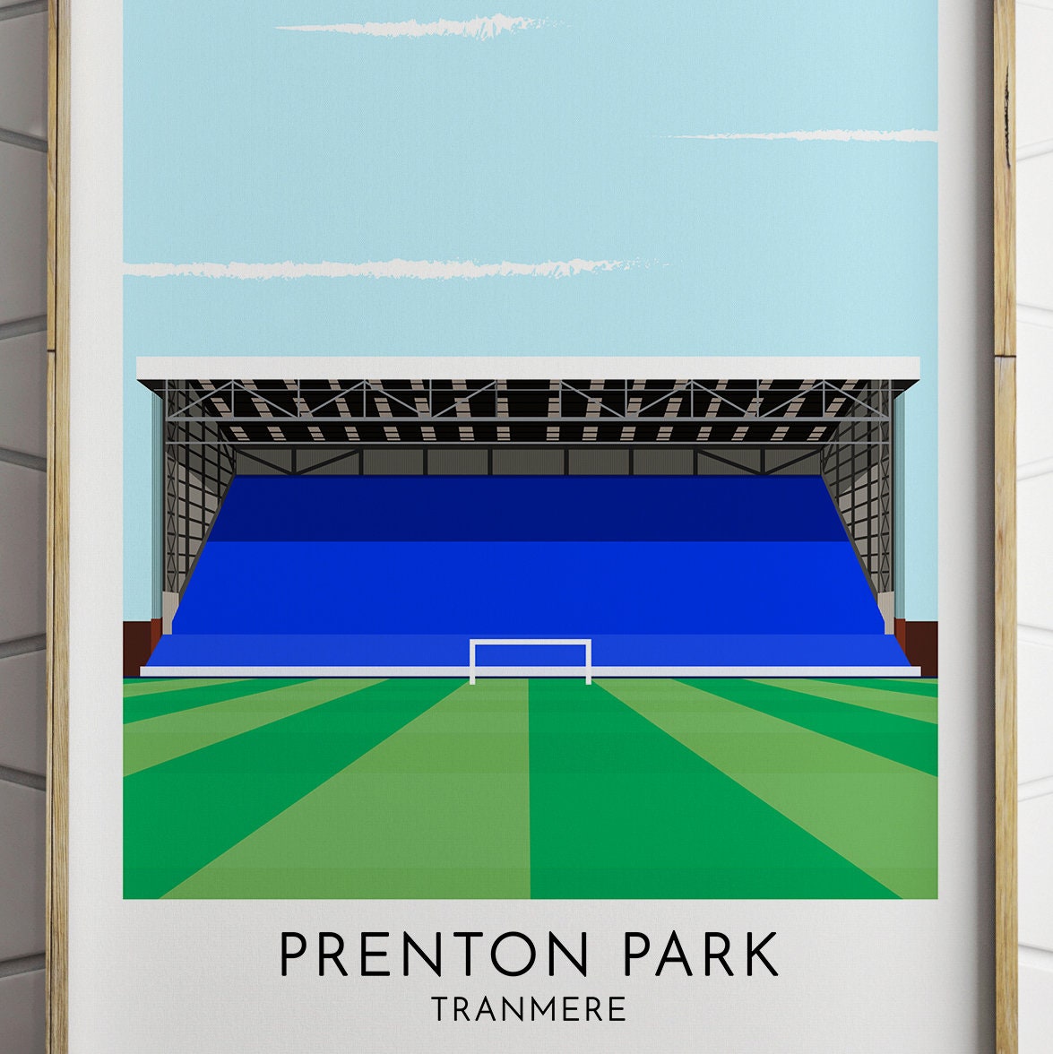 Digital Prints Art & Collectibles Art Print Tranmere Rovers ...