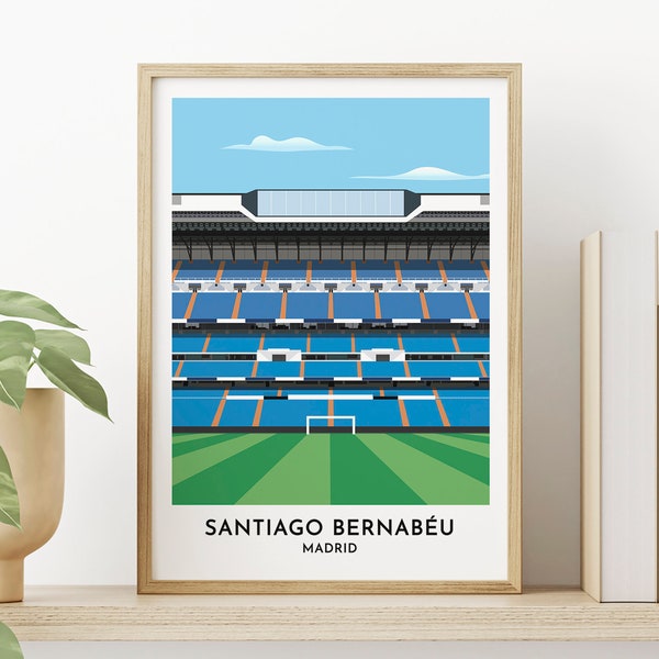 Real Madrid Poster - Etsy