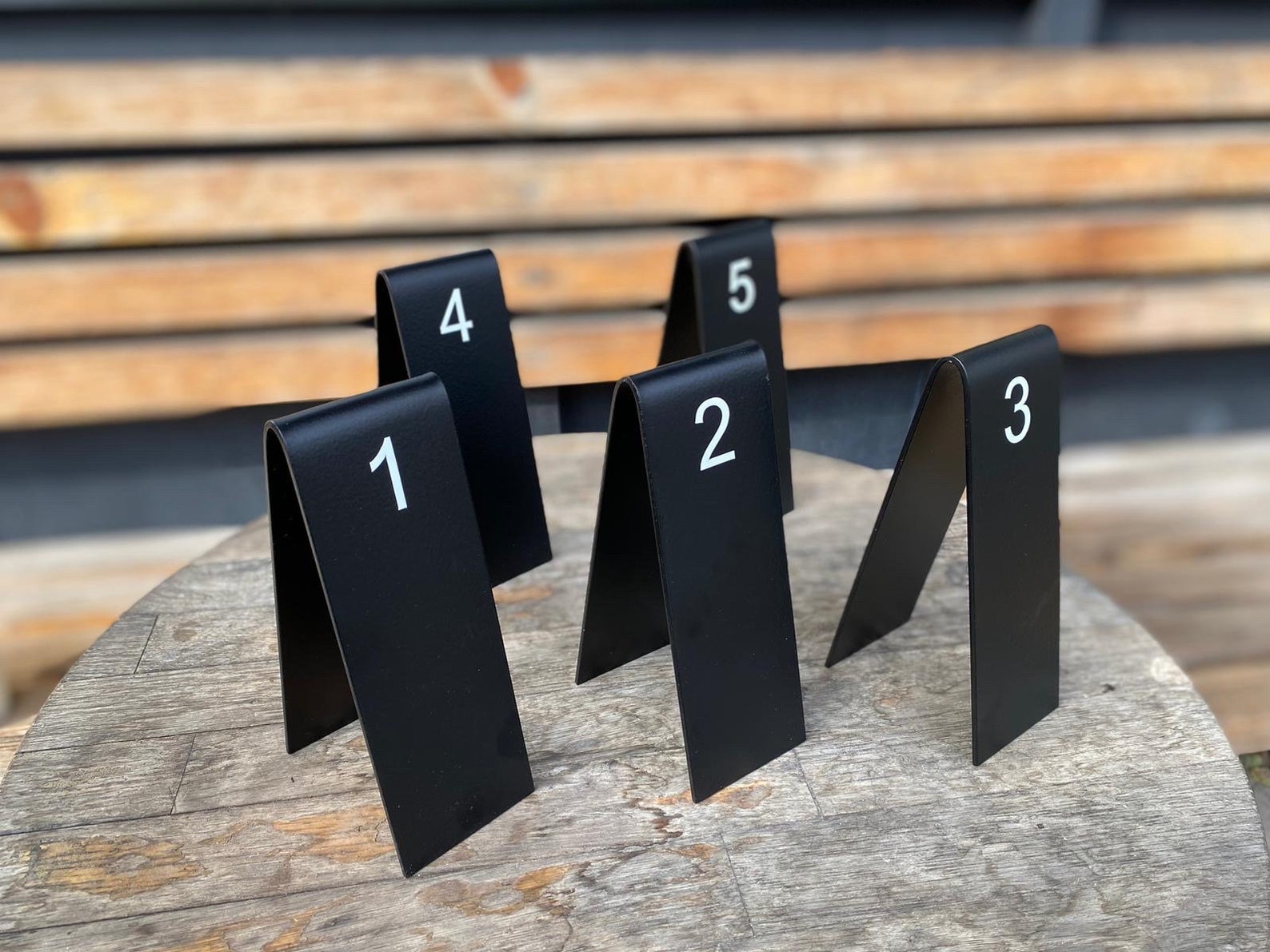 Table Numbers Cafe Numbers Restaurant Supplies Metal - Etsy UK