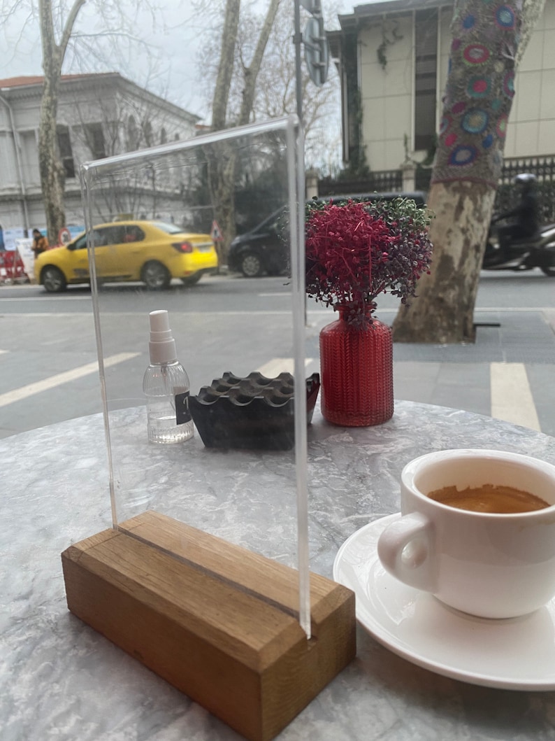 QR Code Menu or Wifi Display Stand | Etsy