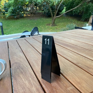 Table Numbers Cafe Numbers Restaurant Supplies Metal | Etsy UK