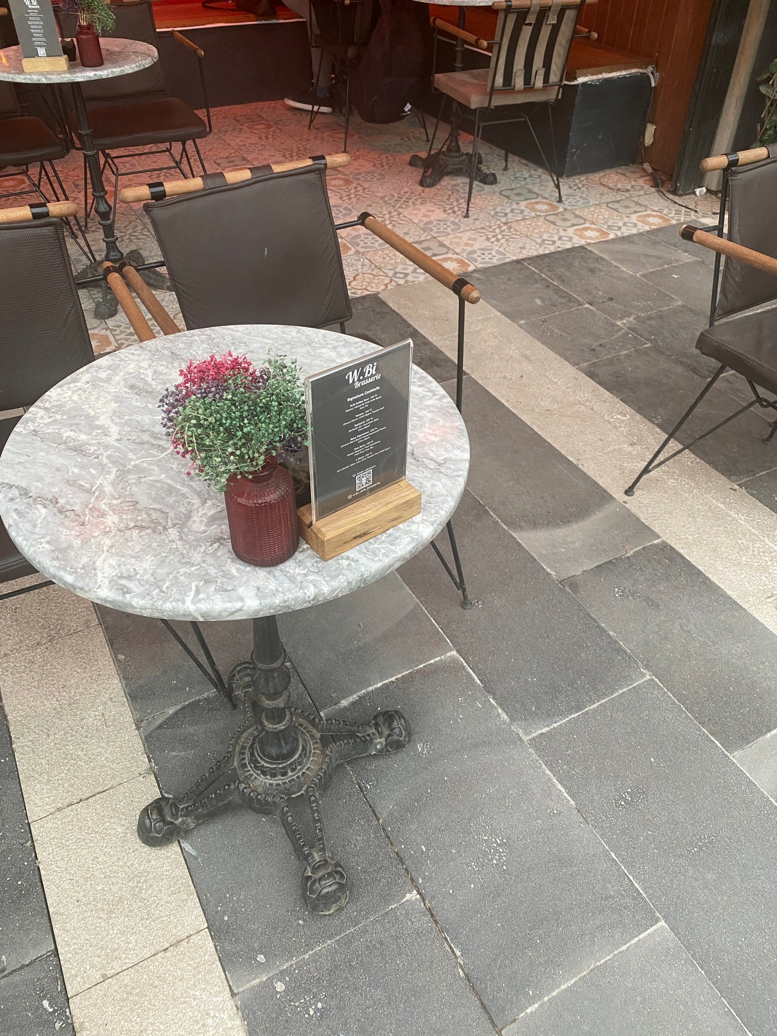 QR Code Menu or Wifi Display Stand | Etsy