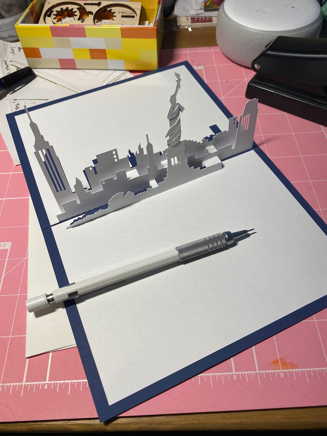 New York Pop up Card - Etsy