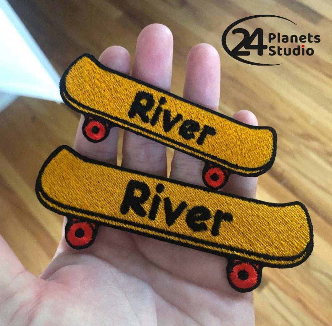 Skateboard "your Name" Iron on Patch by 24planetsstudio Your Text ...