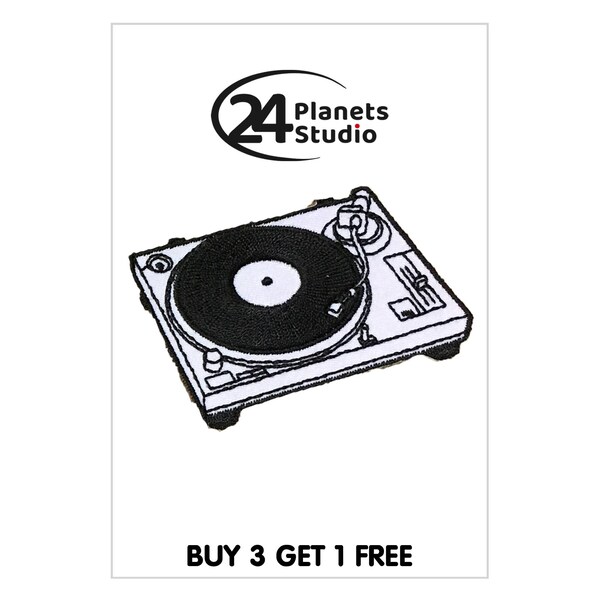 Record Player Patch - Etsy