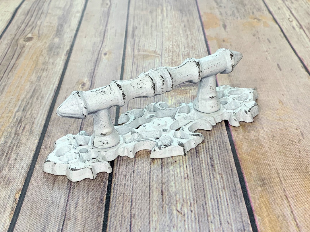 Cast Iron Barn Door Rustic Handles Farmhouse Decor Rustic Home Decor ...