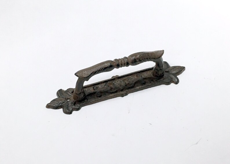 2 Farmhouse Barn Door Handles Drawer Pulls Knobs Vintage - Etsy