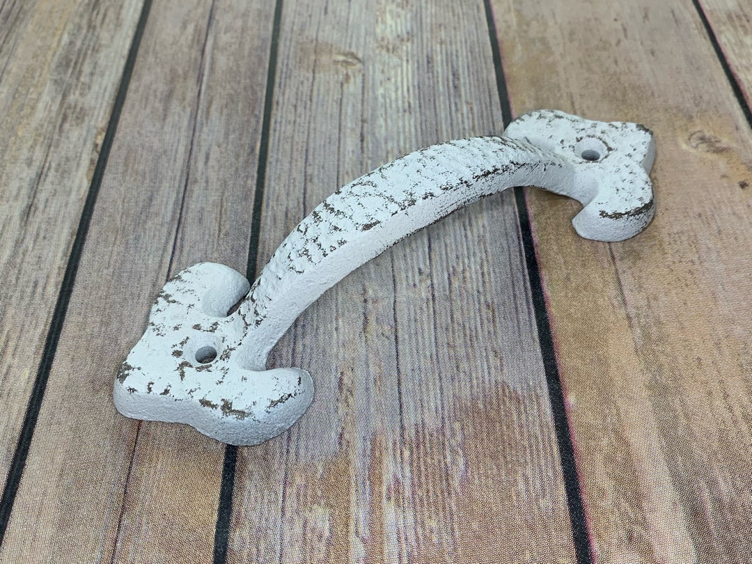 Cast Iron Barn Door Rustic Handles Farmhouse Decor Rustic Home Decor ...