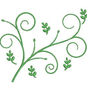 Vine Embroidery Design Ivy Machine Embroidery Pattern 4 Sizes 4x4 Hoop ...