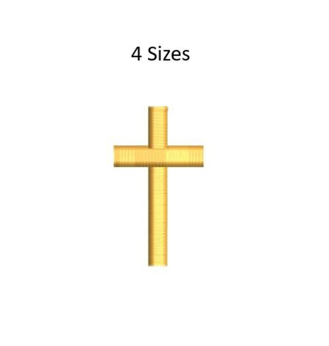 Mini Christian Cross Embroidery Design Easy Crucifix Pattern Religious ...