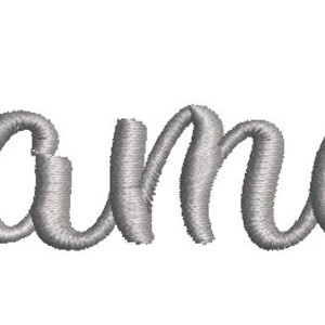 Mama Embroidery Design Heart Script Mom Mother Machine Pattern 4x4 Hoop ...