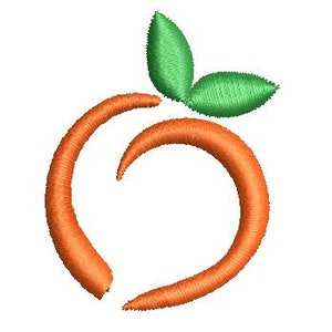 Mini Peach Embroidery Design Pattern Towel Machine Embroidery 3 Sizes ...