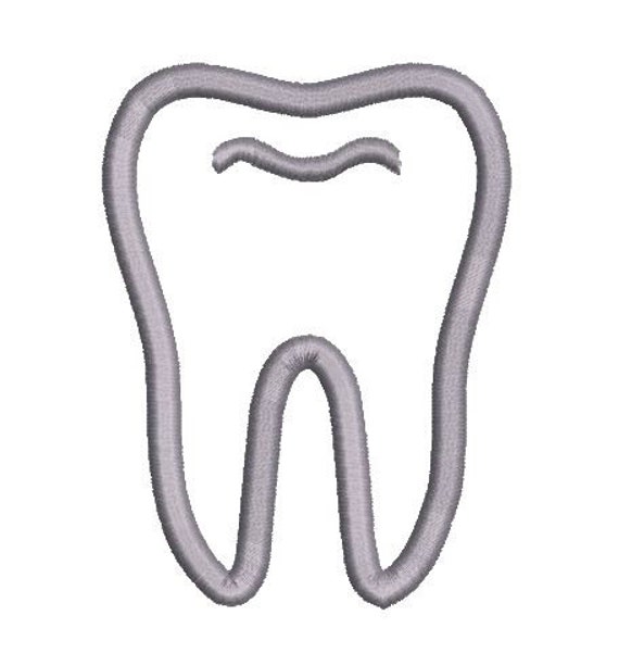 Tooth Outline Printable