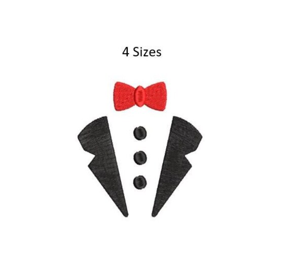 Baby Tuxedo Embroidery Design Tux Wedding Embroidery Pattern | Etsy