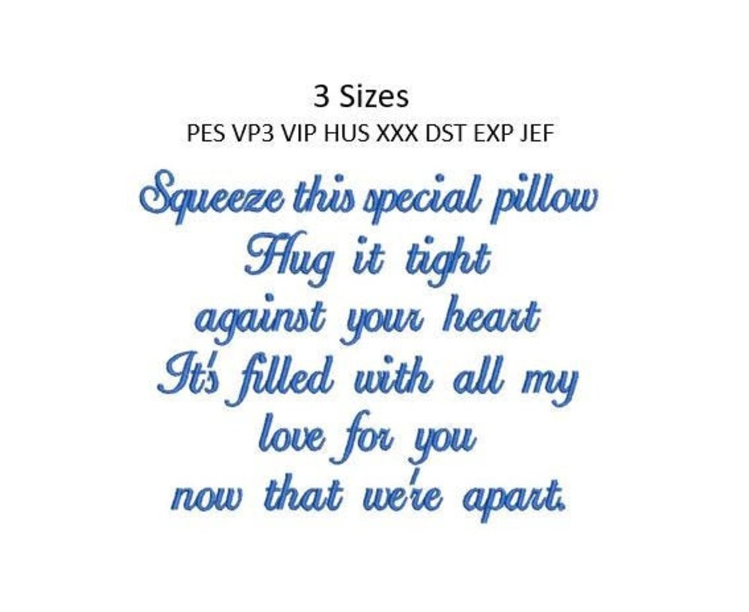 Memory Embroidery Design Memorial Mom Dad Pillow Machine Pattern ...