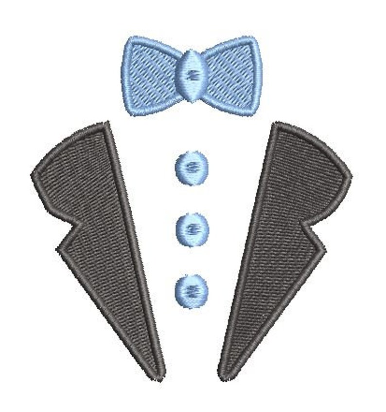 Baby Tuxedo Embroidery Design Tux Wedding Machine Embroidery - Etsy