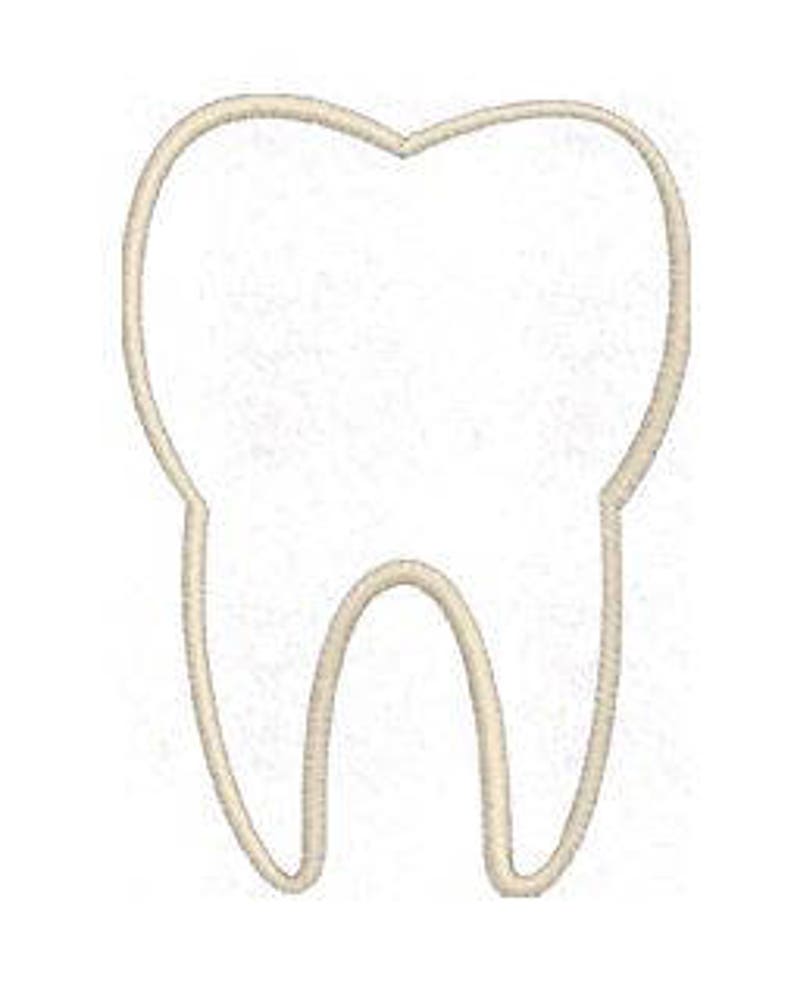 Dentist Dental Monogram Outline Embroidery Design Machine Pattern 4x4 ...