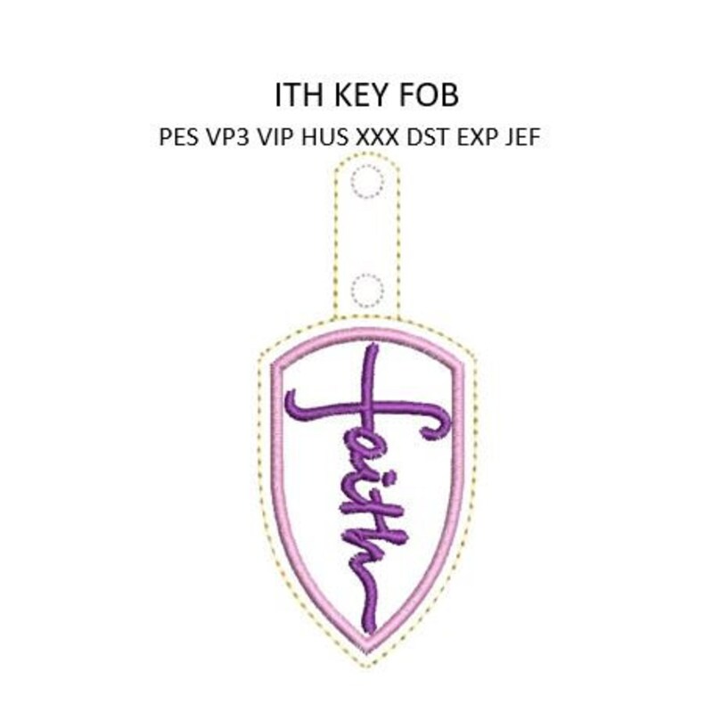 Key With Cross - Etsy