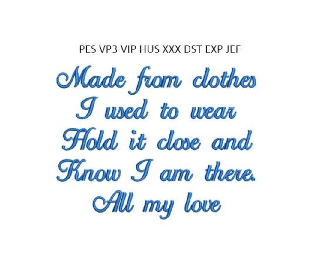 Memory Embroidery Design, Memorial Mom Dad Machine Embroidery Design ...