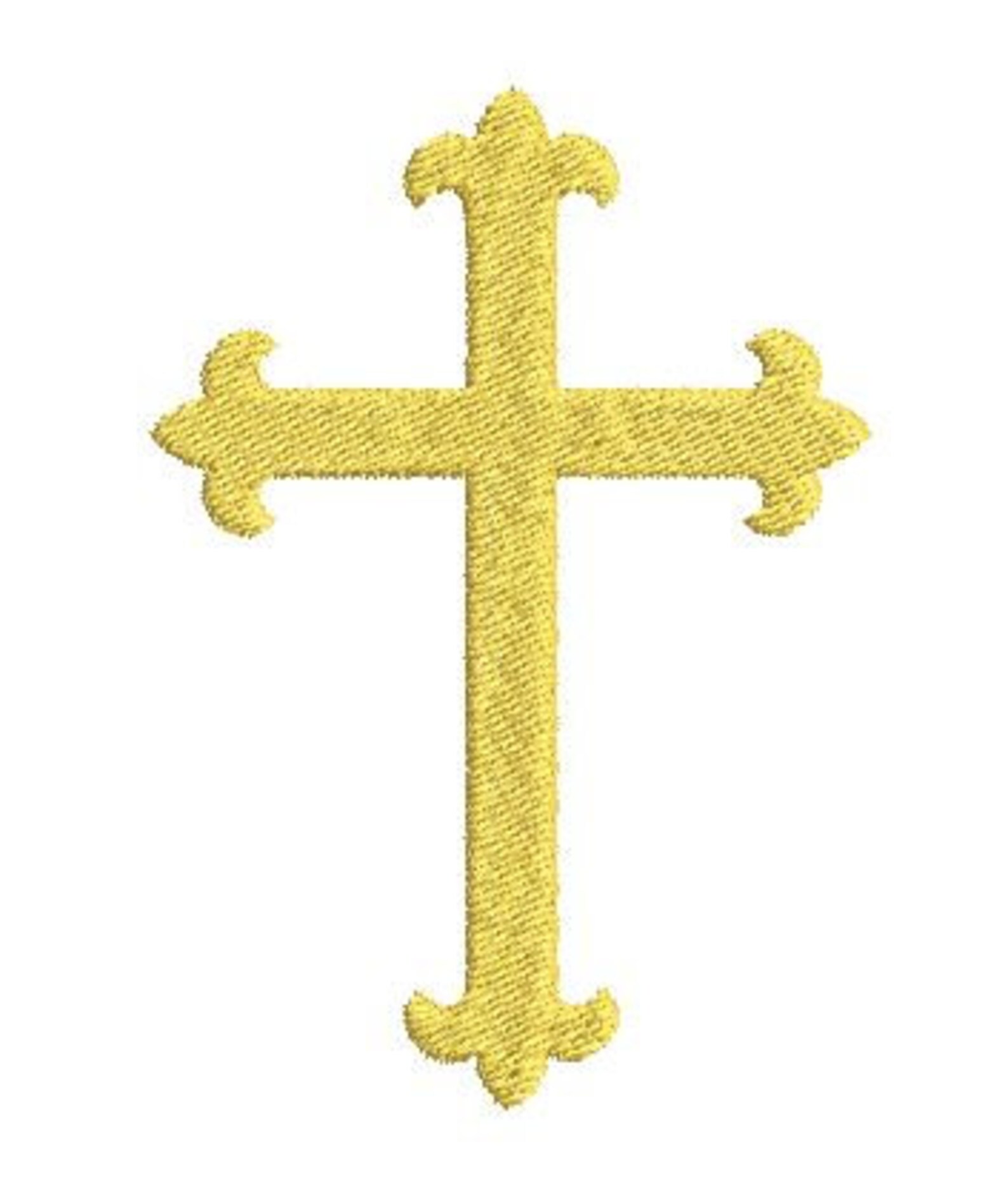 Christian Cross Embroidery Design Mini Crucifix Religious Machine ...