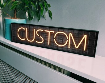 Custom Neon Sign | Etsy