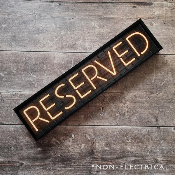 Reserved Sign - Etsy UK