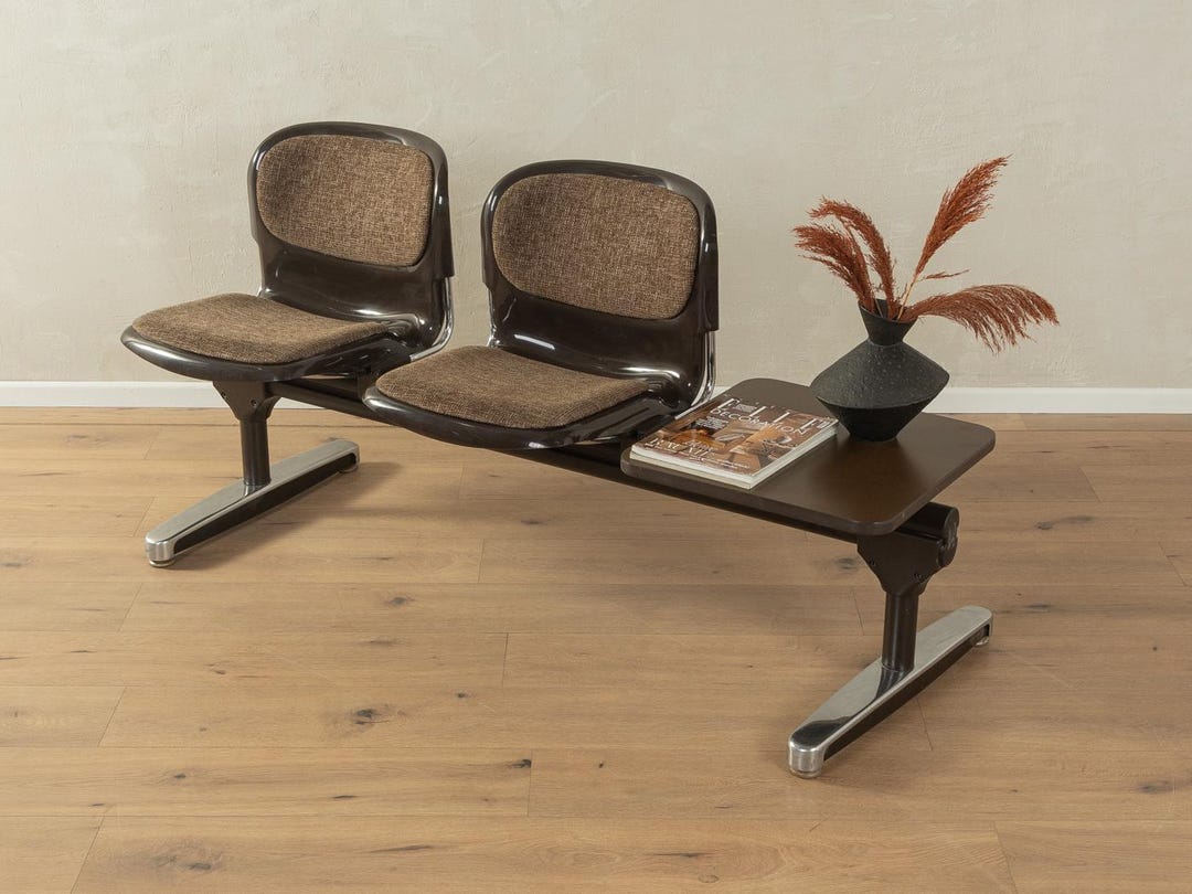 70s Waiting Bench, Drabert, Bench, Vintage - Etsy