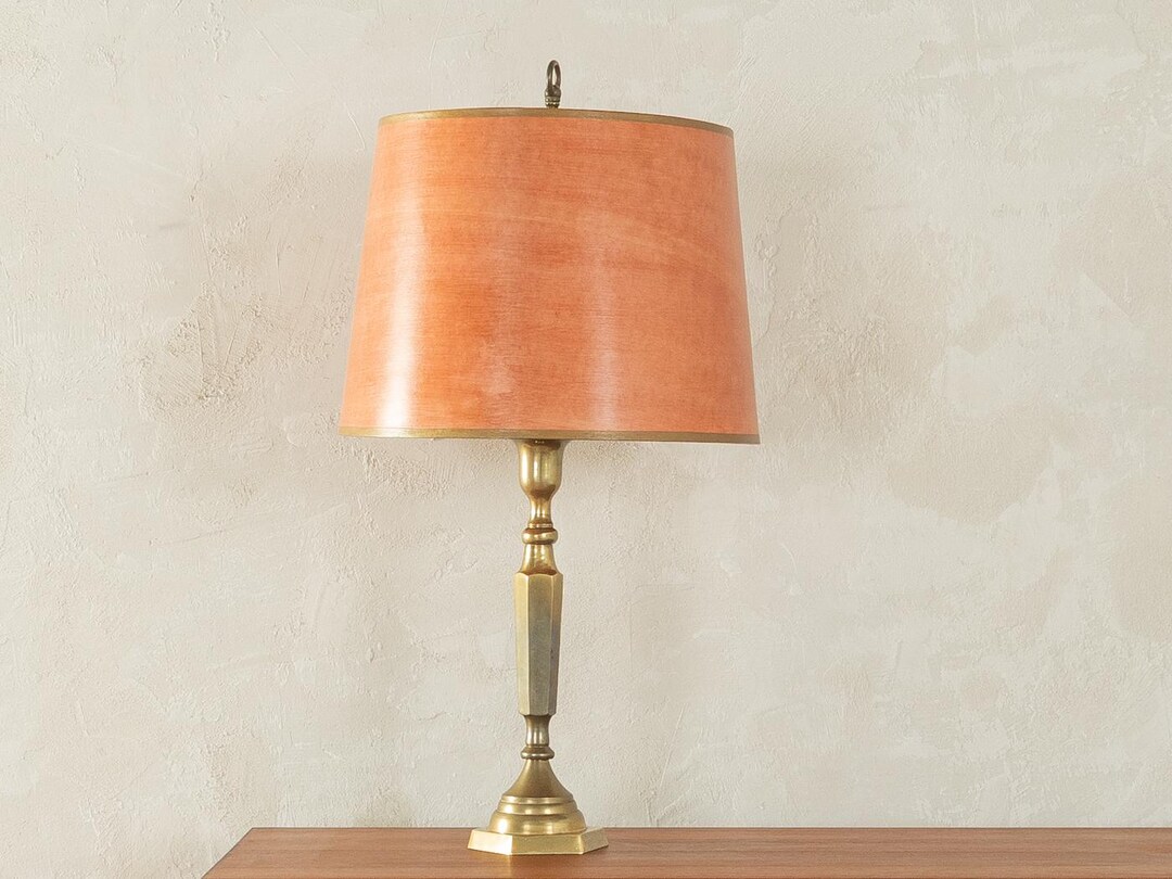 60s Table Lamp, Brass, Vintage - Etsy