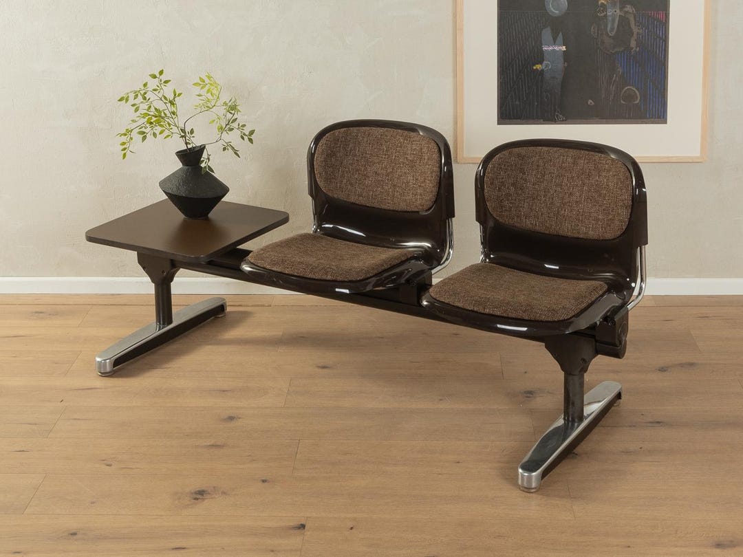 70s Waiting Bench, Drabert, Bench, Vintage - Etsy