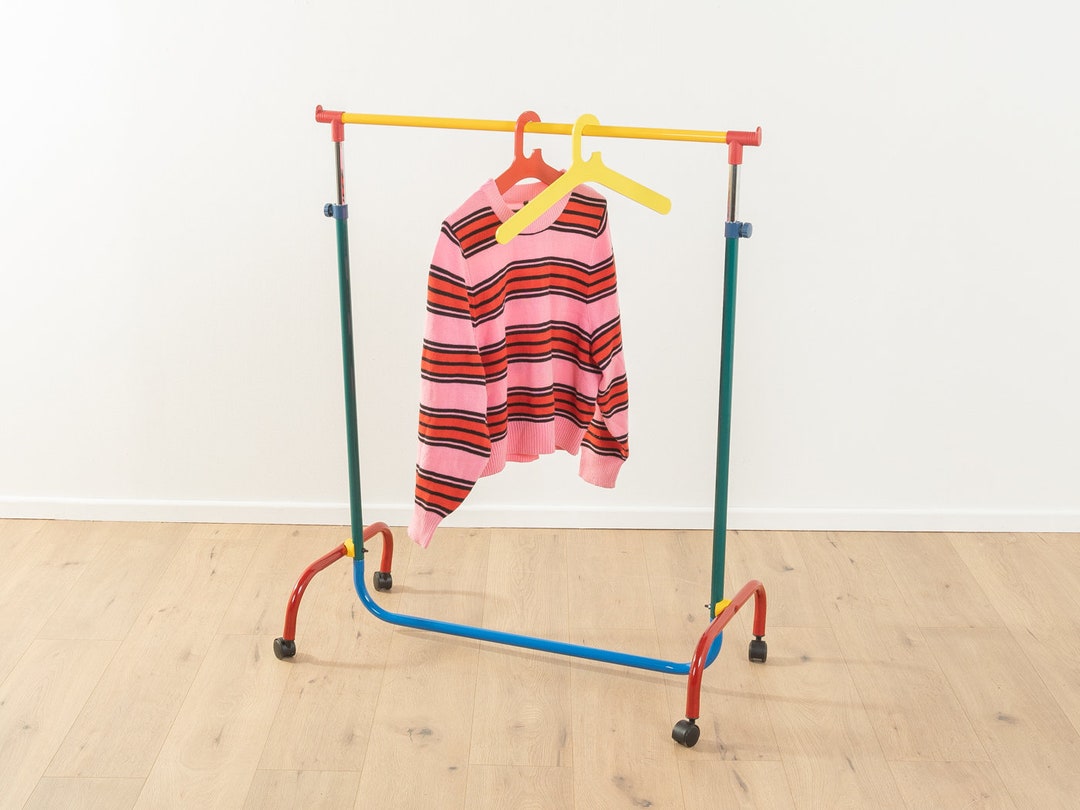 80s Postmodern Coat Stand, Clothes Rail, Vintage - Etsy