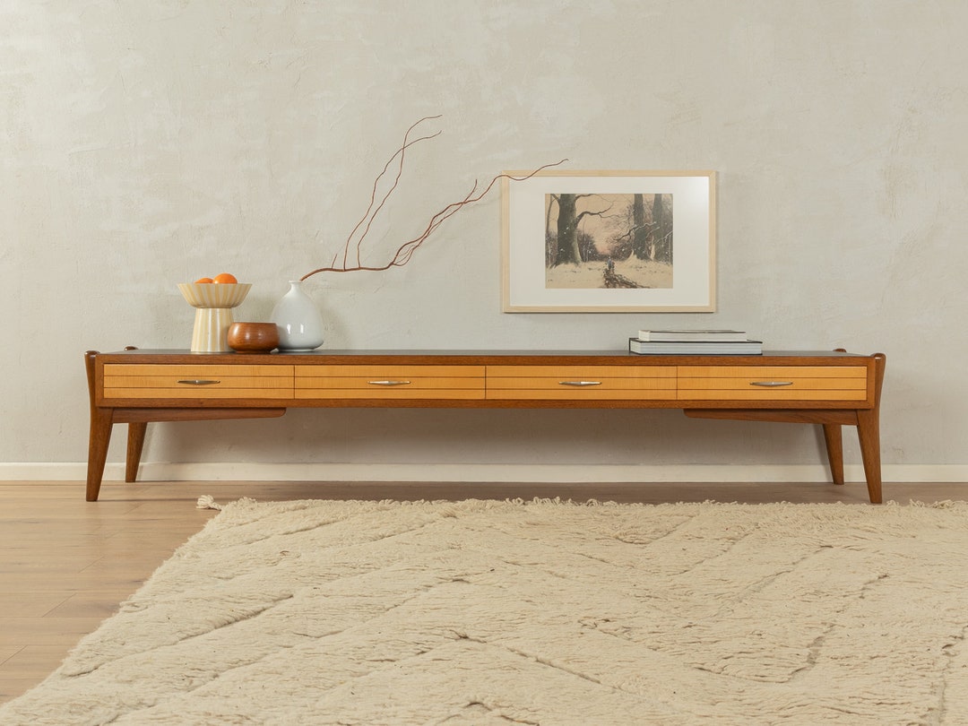 50s Lowboard Sideboard 60s Vintage - Etsy
