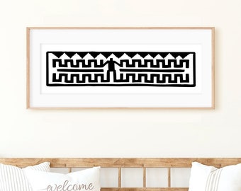 Man in Maze SVG (Instant Download) - Etsy