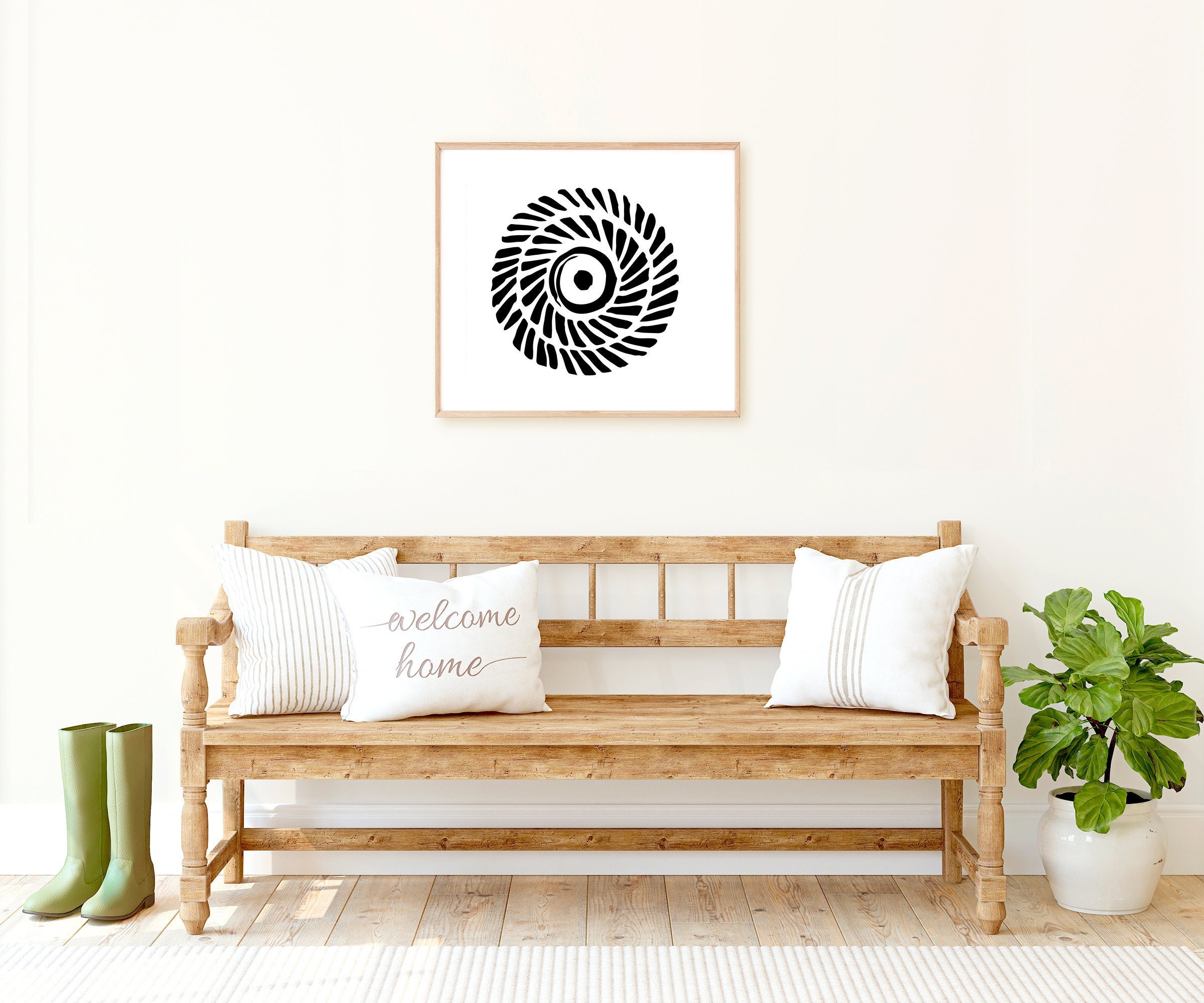 Prints Art & Collectibles Digital Prints Southwest Tribal Minimalist ...