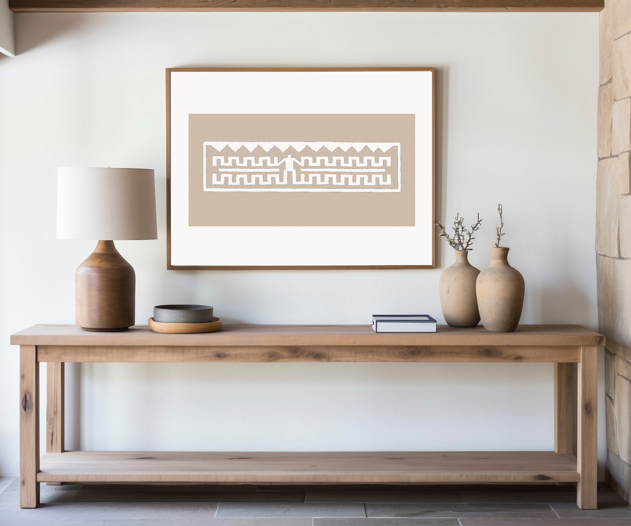 Labyrinth Printable Poster, Traditional Native American Wall Art ...