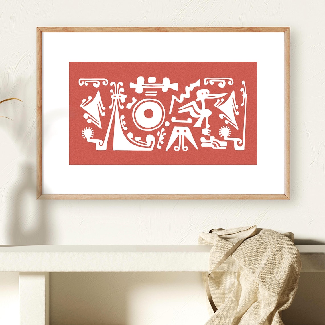 Latin Heritage Art Print: Abstract Fantasy Wall Decor A0 - Etsy