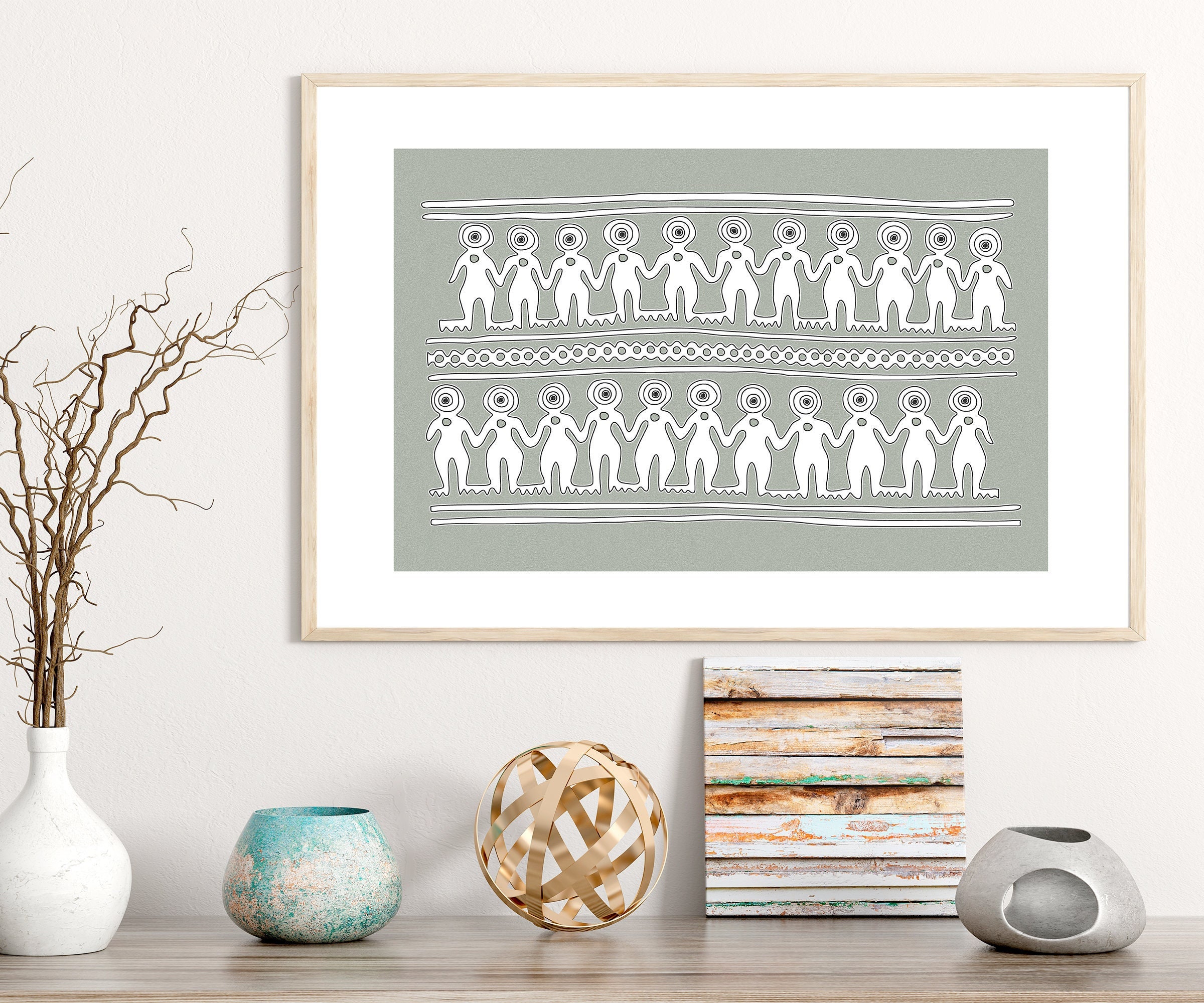 Women Empowerment Print 24x33 Inch, Aboriginal Art to Download With ...