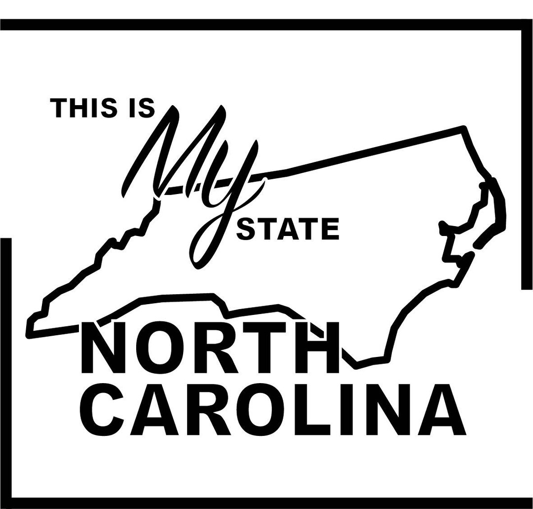 This is MY State Window Decal for Any State - Etsy
