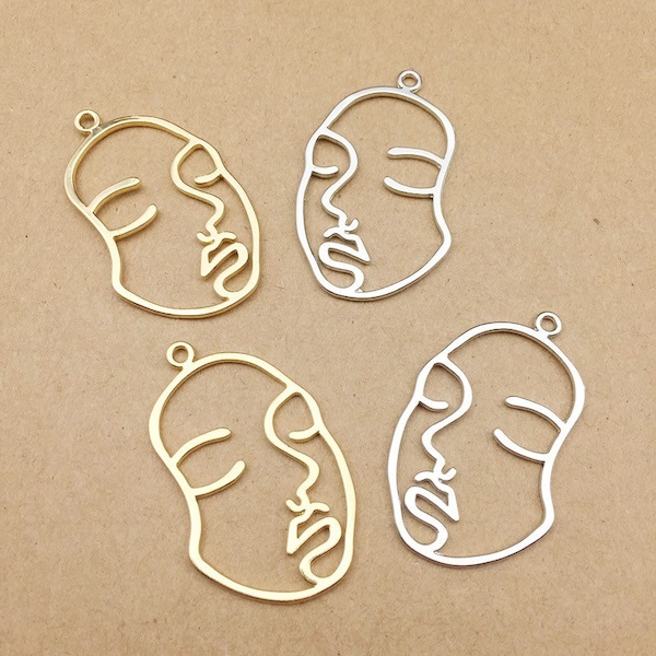 Face Charm - Etsy