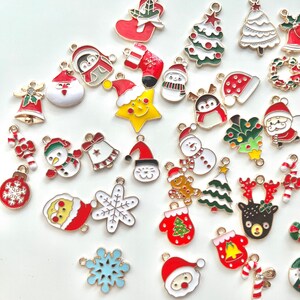 Bulk! Christmas Charm Set, Bulk! Variety Christmas Theme Charm ...