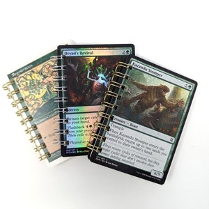 Magic Trading Card Notebook Notepad Pocketbook Magic the Gathering Book ...