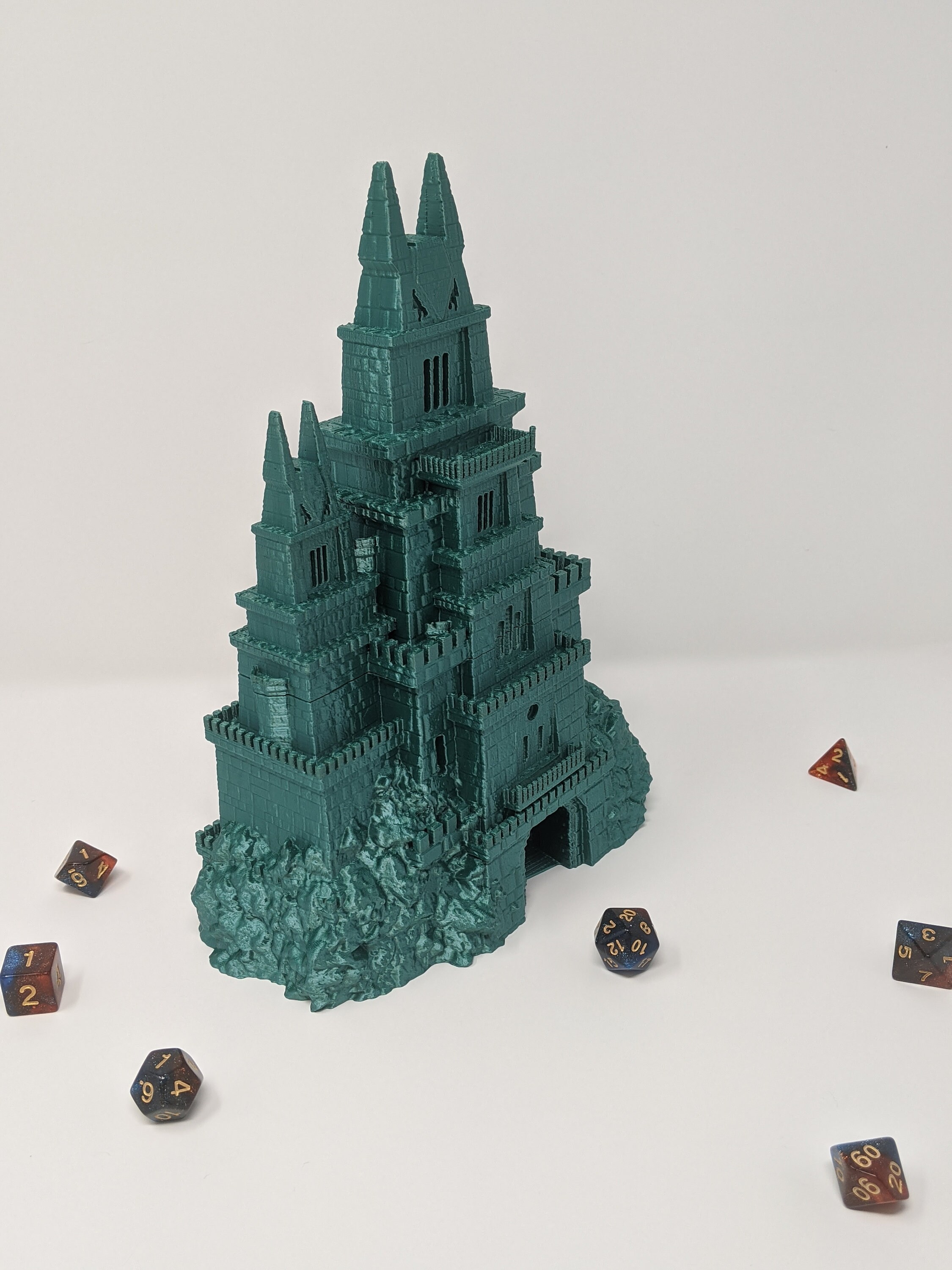 Dragonborn Dice Tower Dnd Gift Dnd Dice Tower DND Dice | Etsy