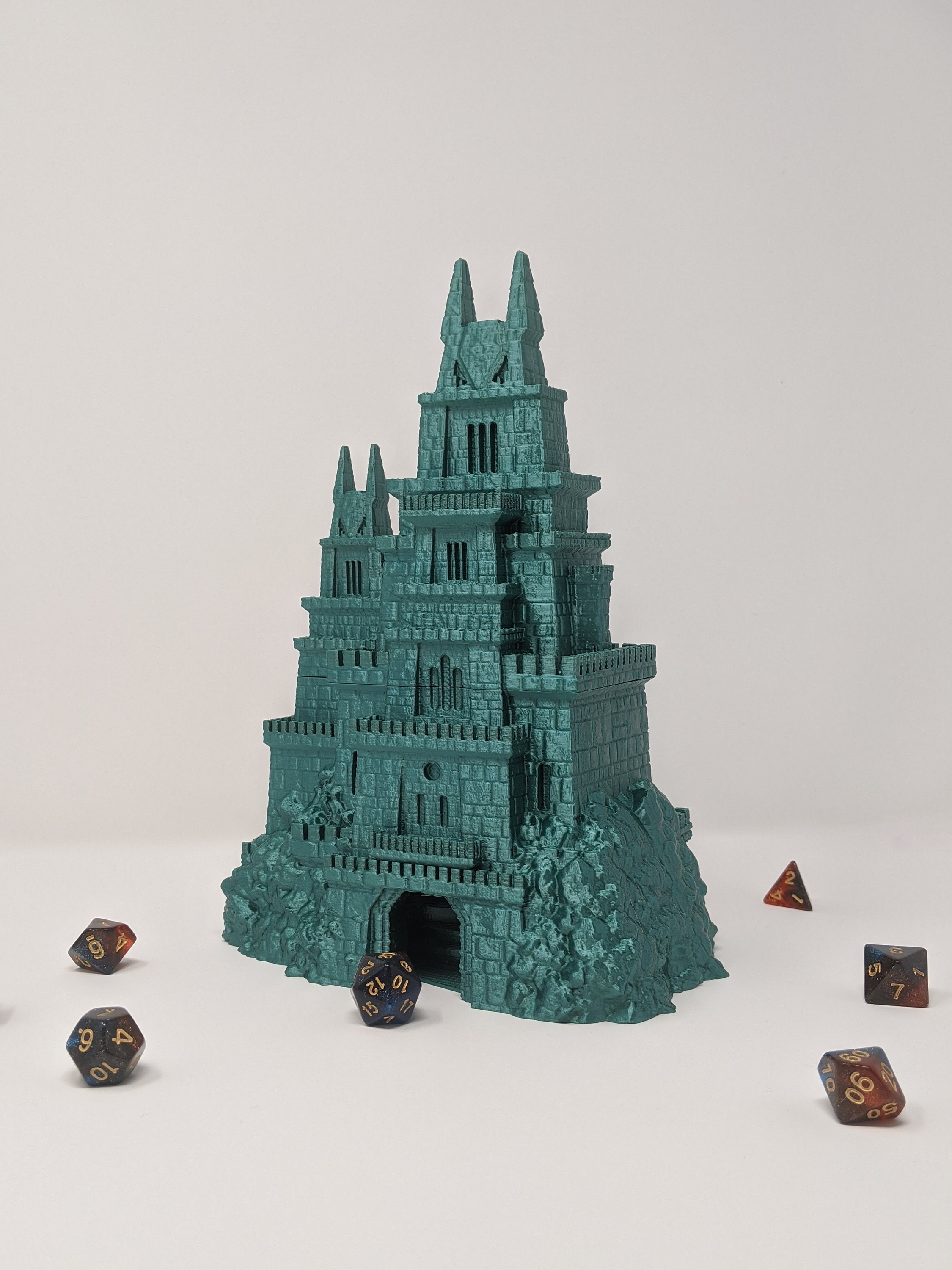 Dragonborn Dice Tower Dnd Gift Dnd Dice Tower DND Dice | Etsy