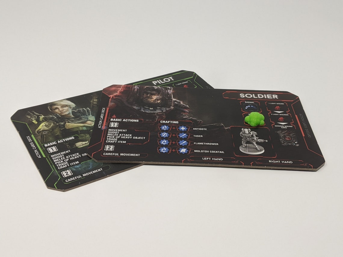 Nemesis Board Game Slime Token Upgrade Fancy Edition - Etsy