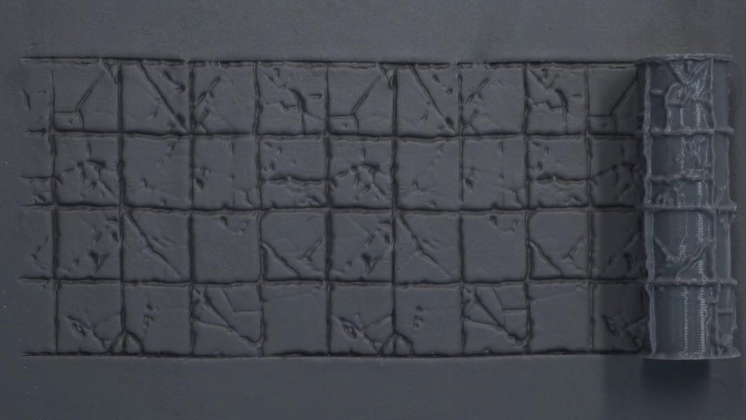 Textured Rollers Collectionclay/ Foams D&D Terrain | 28mm | 32mm ...