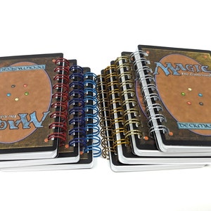 Magic Trading Card Notebook Notepad Pocketbook Magic the Gathering Book ...